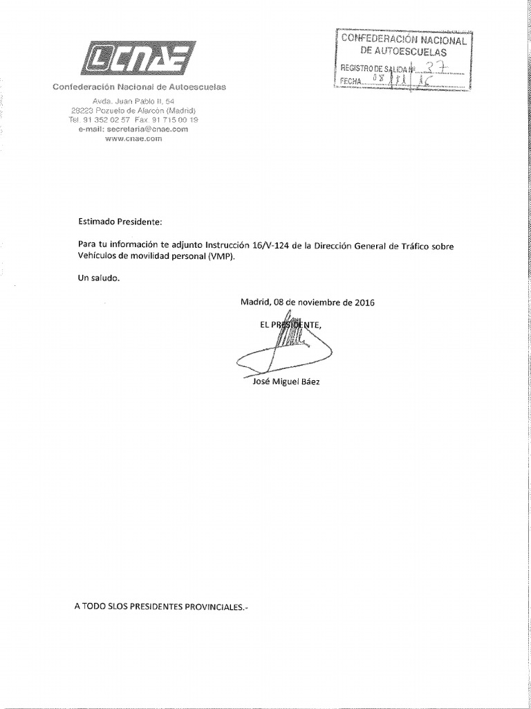 Instruccion - 16-V-124 VMP | PDF