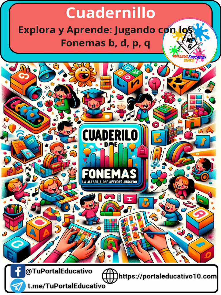 Explora y Aprende Jugando Con Los Fonemas B, D, P, Q Portaleducativo10 ...