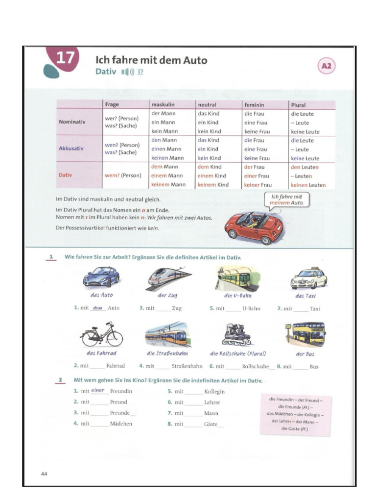 Dativ | PDF