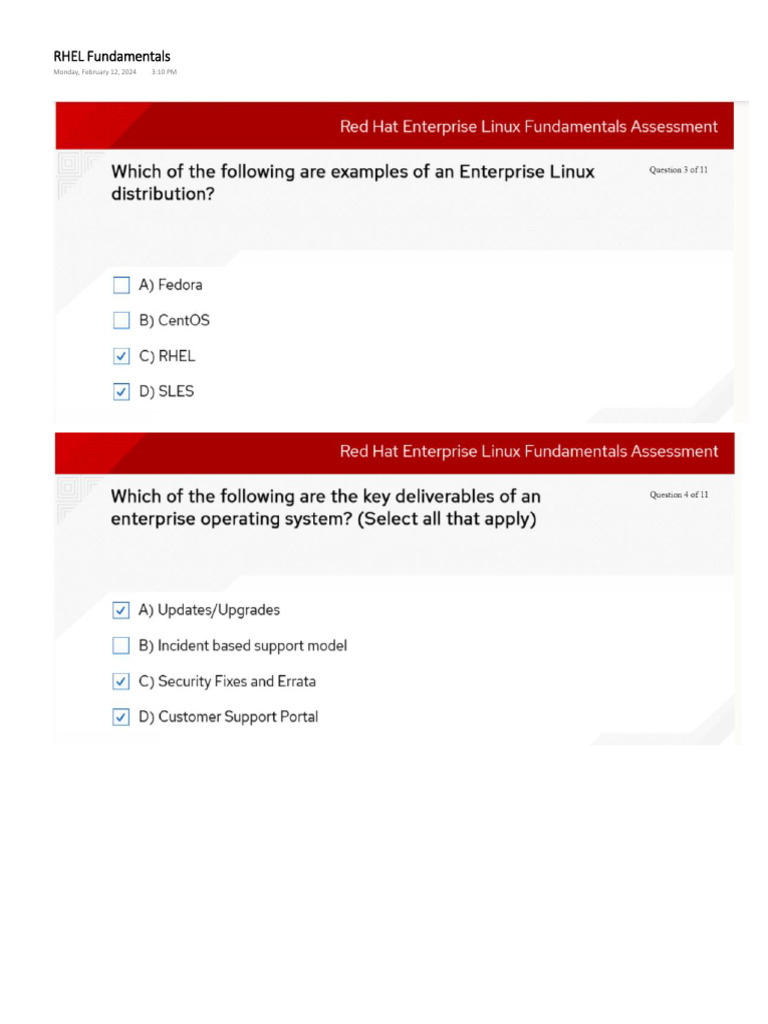 RHEL Fundamentals | PDF