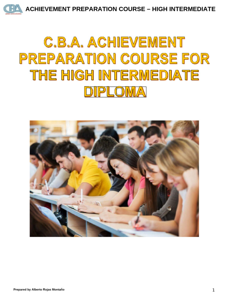 High Intermediate Achievement Course | PDF | Linguistics | Grammar
