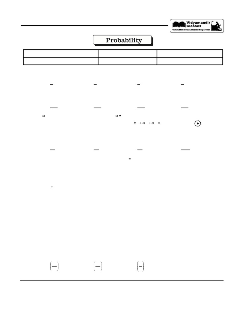Probability_Adv (Archive)_DTS-1 | PDF | Polytopes | Elementary Geometry