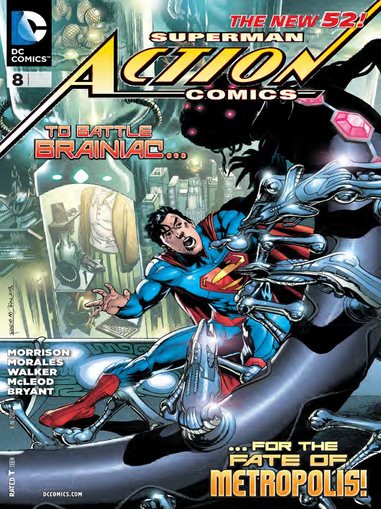 Action Comics The New 52 Action Comics 008 4 Covers 2012