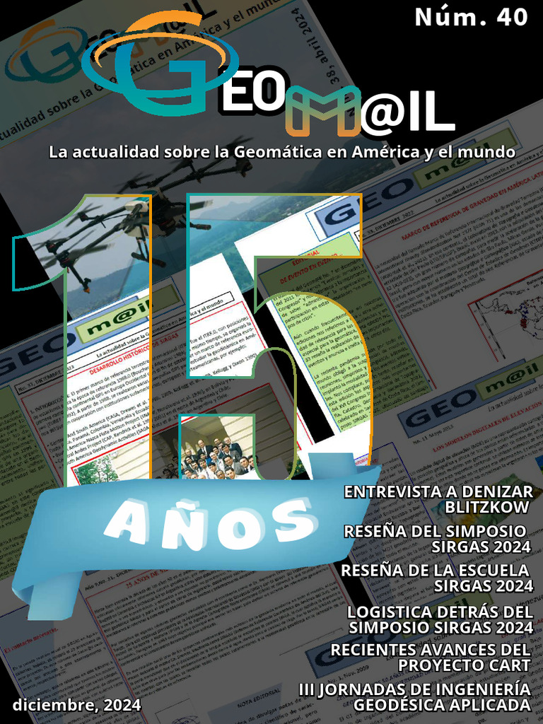 geomail-no-40 | PDF | Geodesia | Science