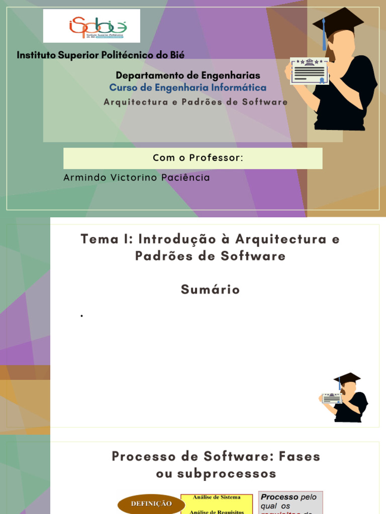 ISPB - AePS - Aula 02 - Projecto de Software - 2024 | PDF | Programas | Engenharia de Software