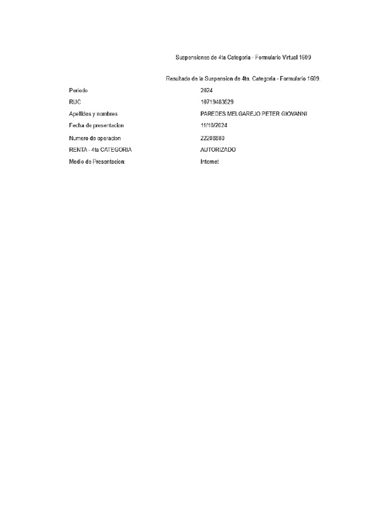 Suspension de Cuarta Piter | PDF