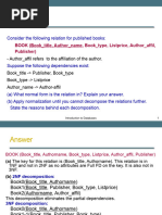 Normalization With Examples | PDF | Databases | Data Management