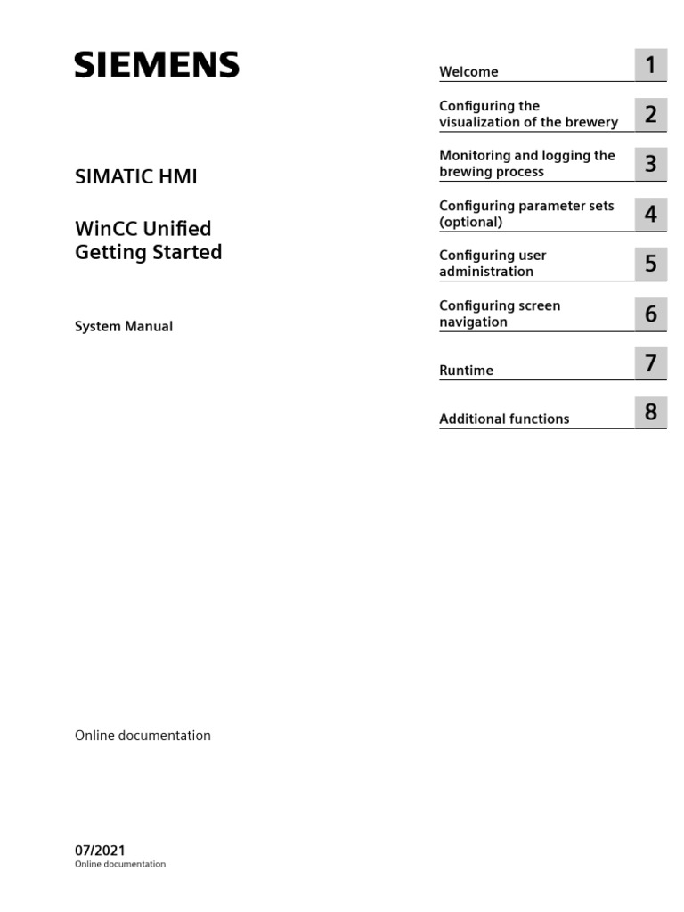 5. WinCC _GettingStarted | PDF | User Interface | Computing