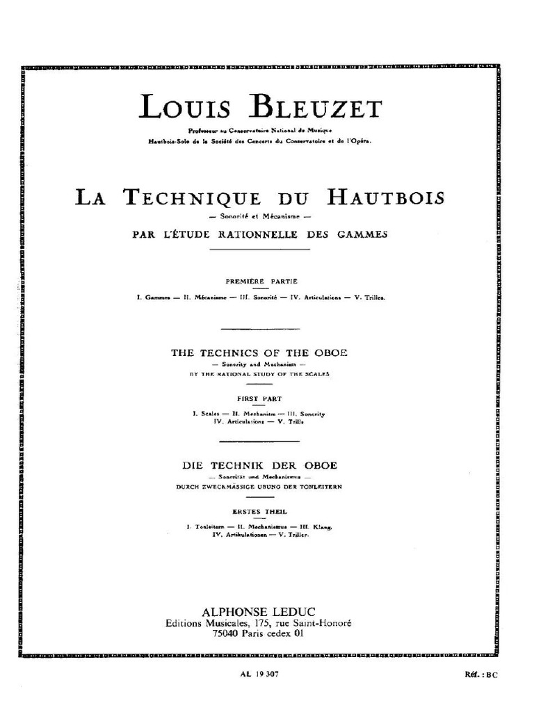 Bleuzet 1 | PDF