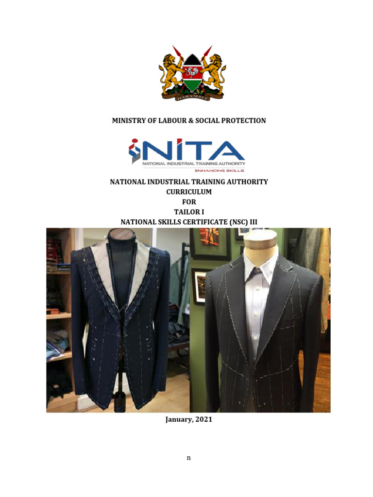 Tailor I Curriculum Overview 2021 | PDF | Apprenticeship | Computer File