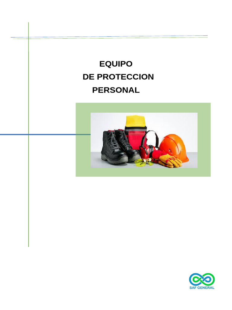 Equipo de Proteccion Personal | PDF