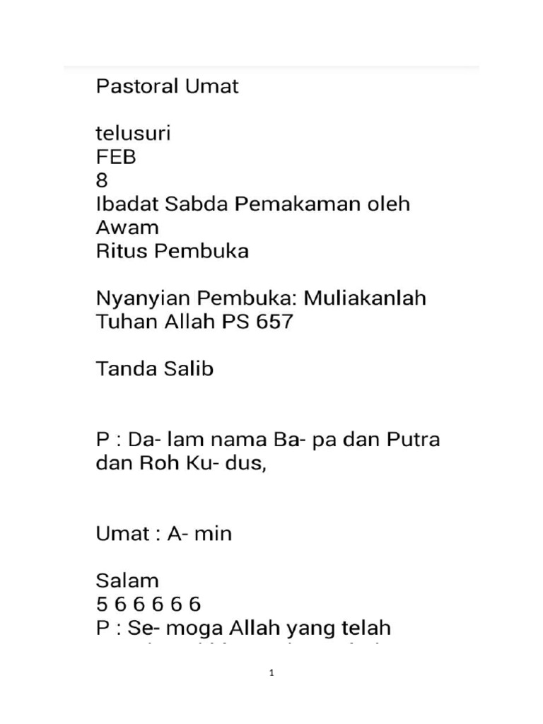 IBADAT PENGUBURAN | PDF