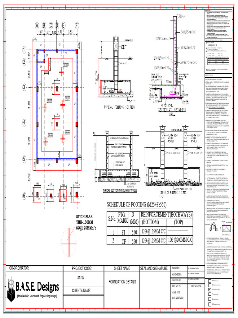 Peb Sample | PDF | Beam (Structure) | Foundation (Engineering)