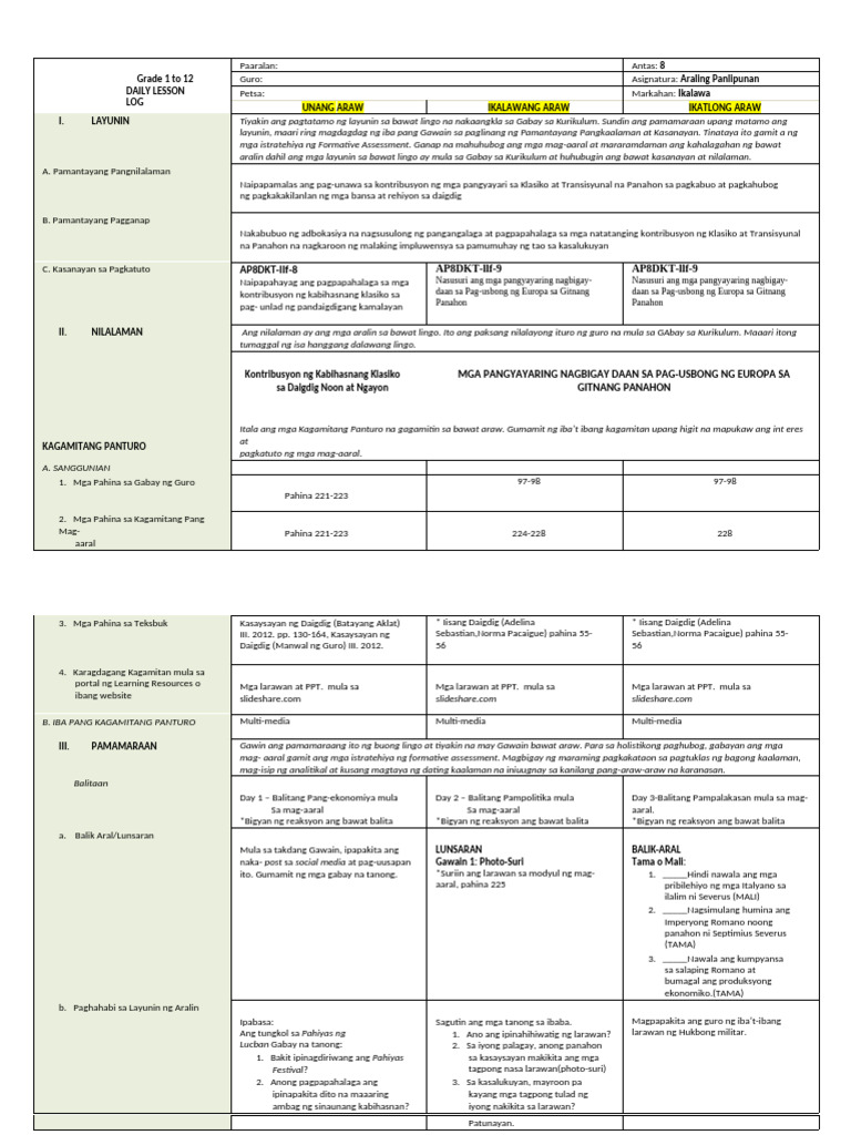 FINAL AP8 2ND LC 8-9 | PDF