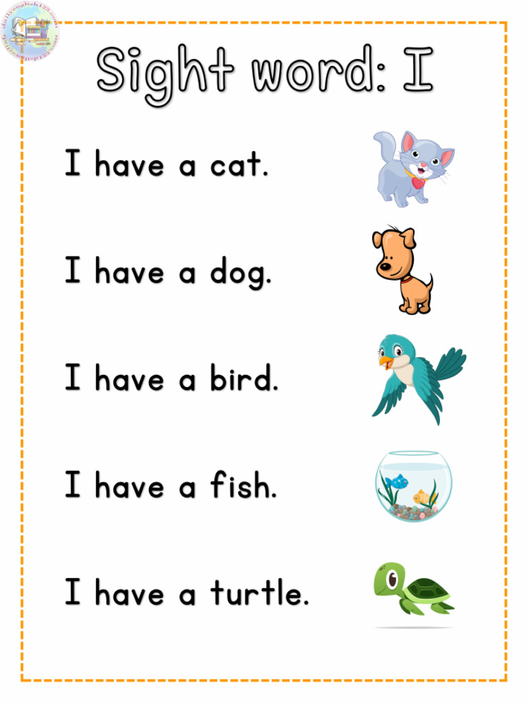 Sight Words Reading | PDF