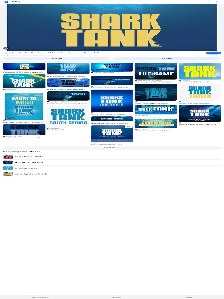 Shark Tank - Google Search | PDF | World Wide Web | Internet & Web