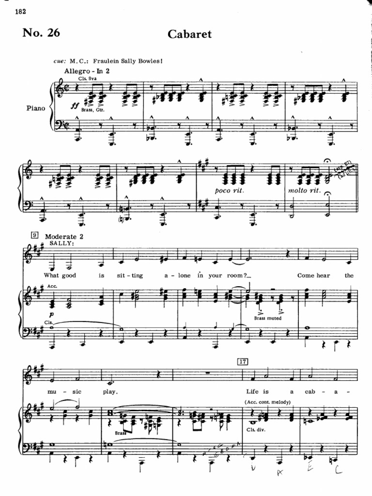 Cabaret | PDF