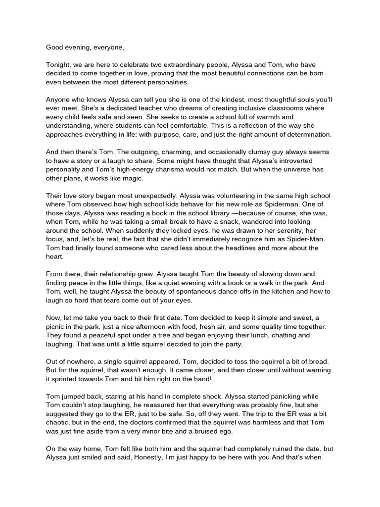 Barbara Gonzalez - Commemorative Speech Final Manuscript | PDF