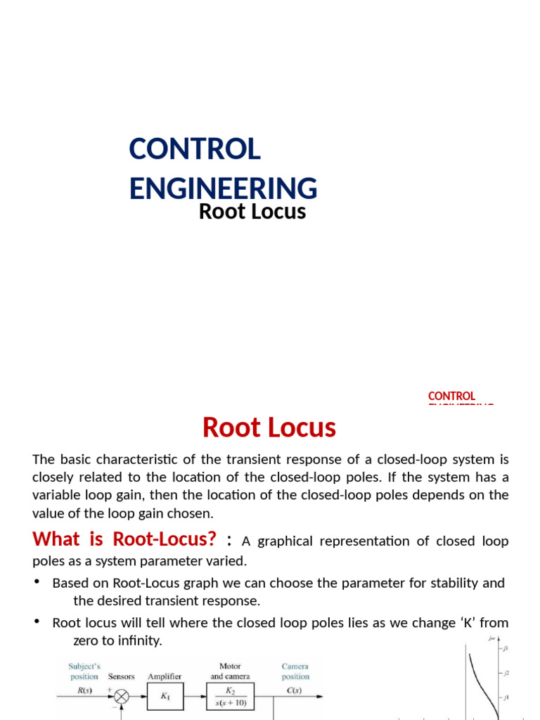 Root Locus in Control Engineering | PDF | Applied Mathematics | Mathematics