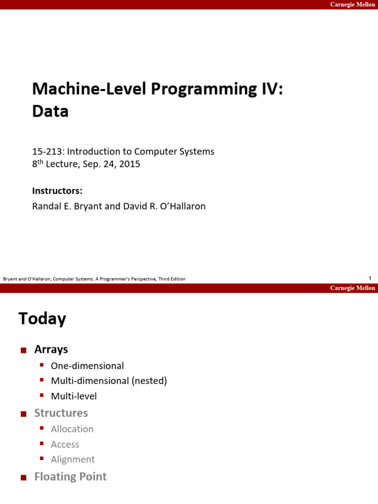 08-machine-data | PDF | Computer Programming | Computing