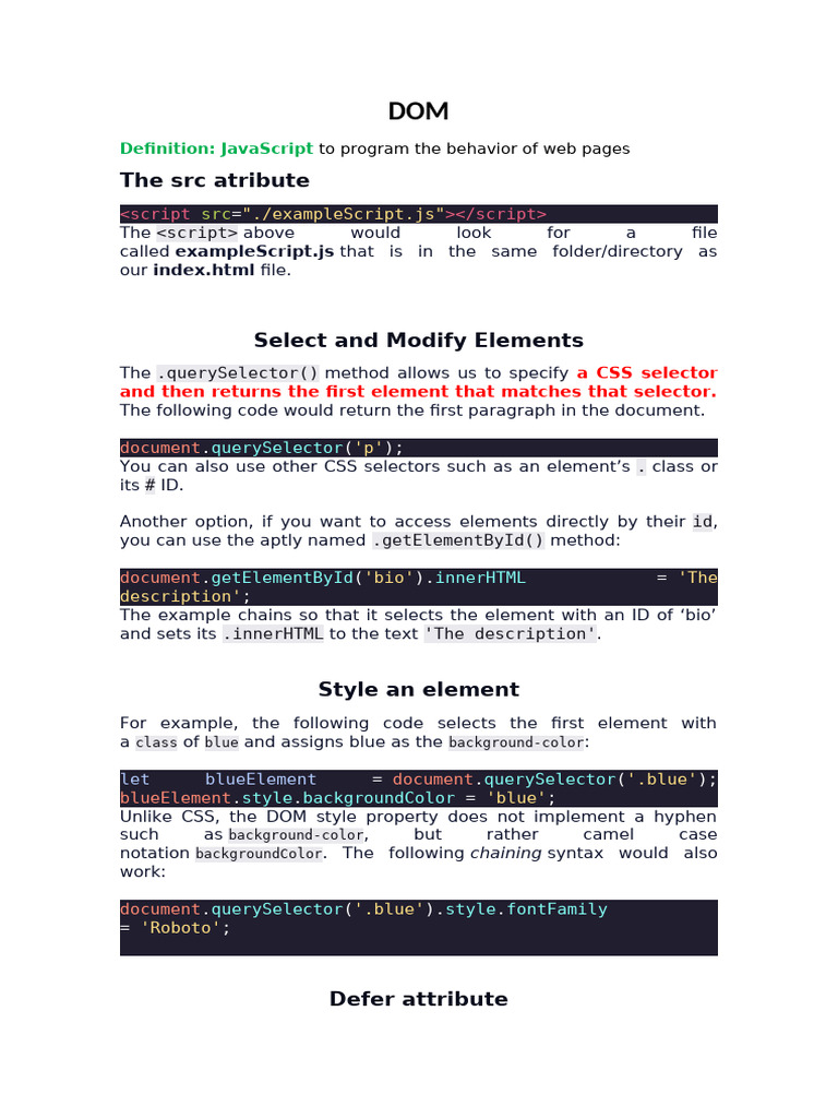 Dompromisesmodules Pdf Java Script Document Object Model 0580