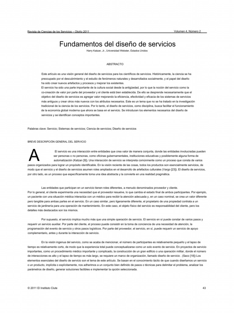 Essentials_Of_Service_Design | PDF | Diseño | Pensamiento