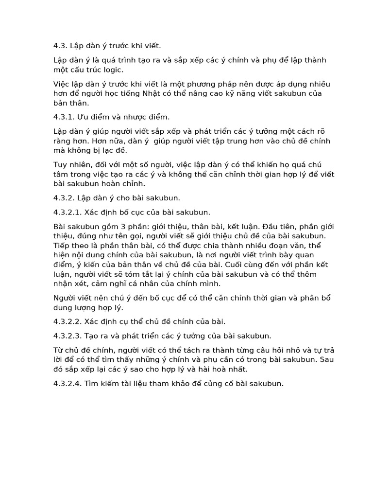 pp lập dàn ý nckh | PDF