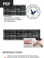 Modified World Health Organization (WHO) Classification of Maternal ...
