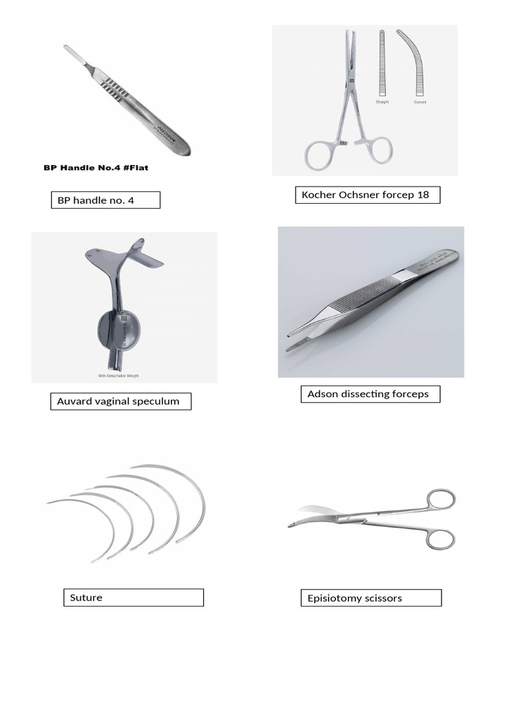 Essential Delivery Room Supplies | PDF