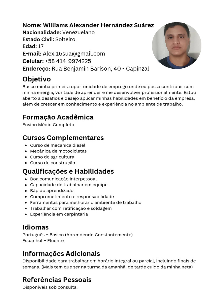 Curriculum Williams | PDF