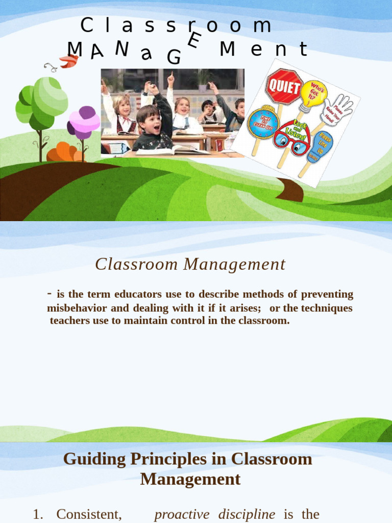 Effective Classroom Management Strategies | PDF