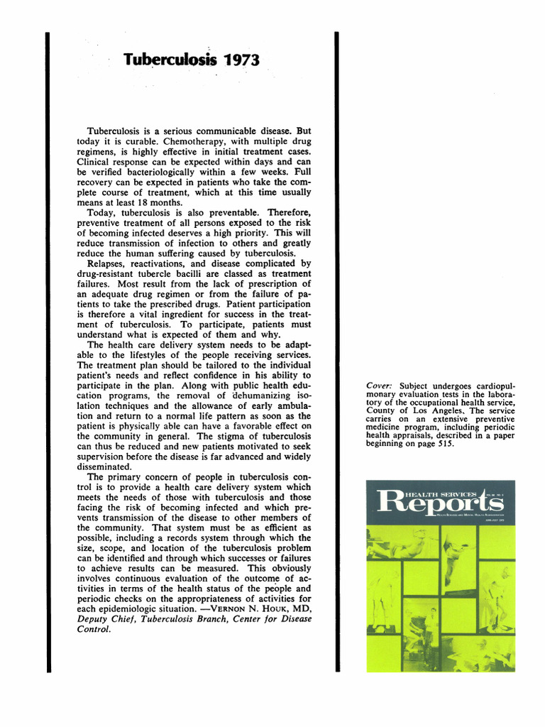 cdc_62591_DS1 | PDF | Tuberculosis | Infection