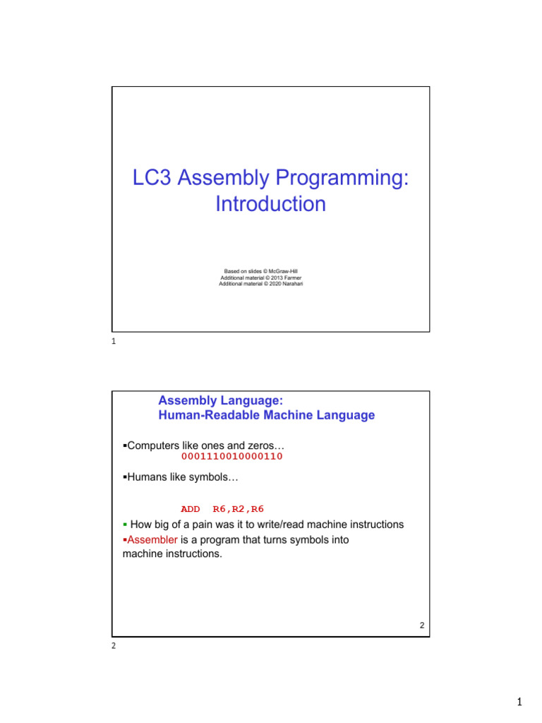 assembly1 | PDF | Assembly Language | Office Equipment