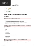 Logistyka Prezentacja | PDF