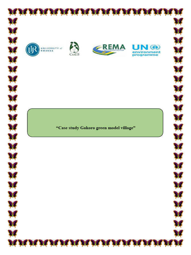 Gakoro Green Village Impact on Livelihoods | PDF | Climate Change ...