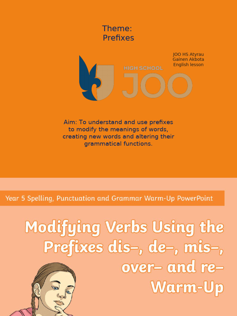 Prefixes | PDF | Morphology | Semantic Units