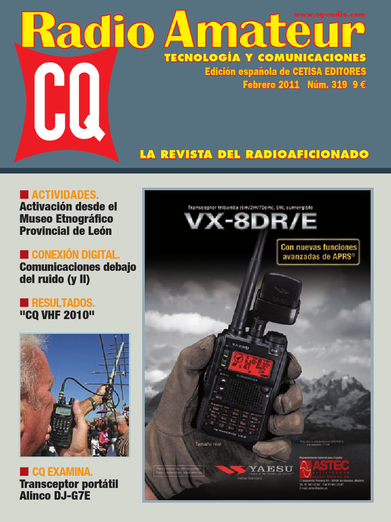 Revista CQ | PDF | Estación Espacial Internacional | Electrónica
