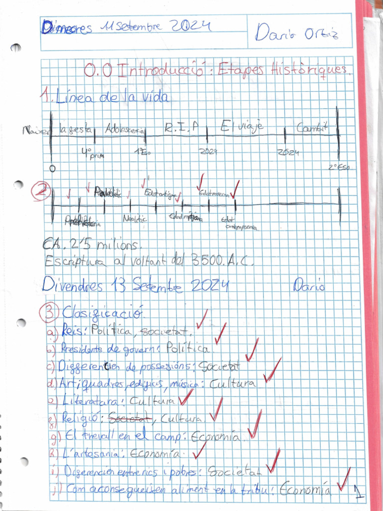 Llibreta Història Dario | PDF