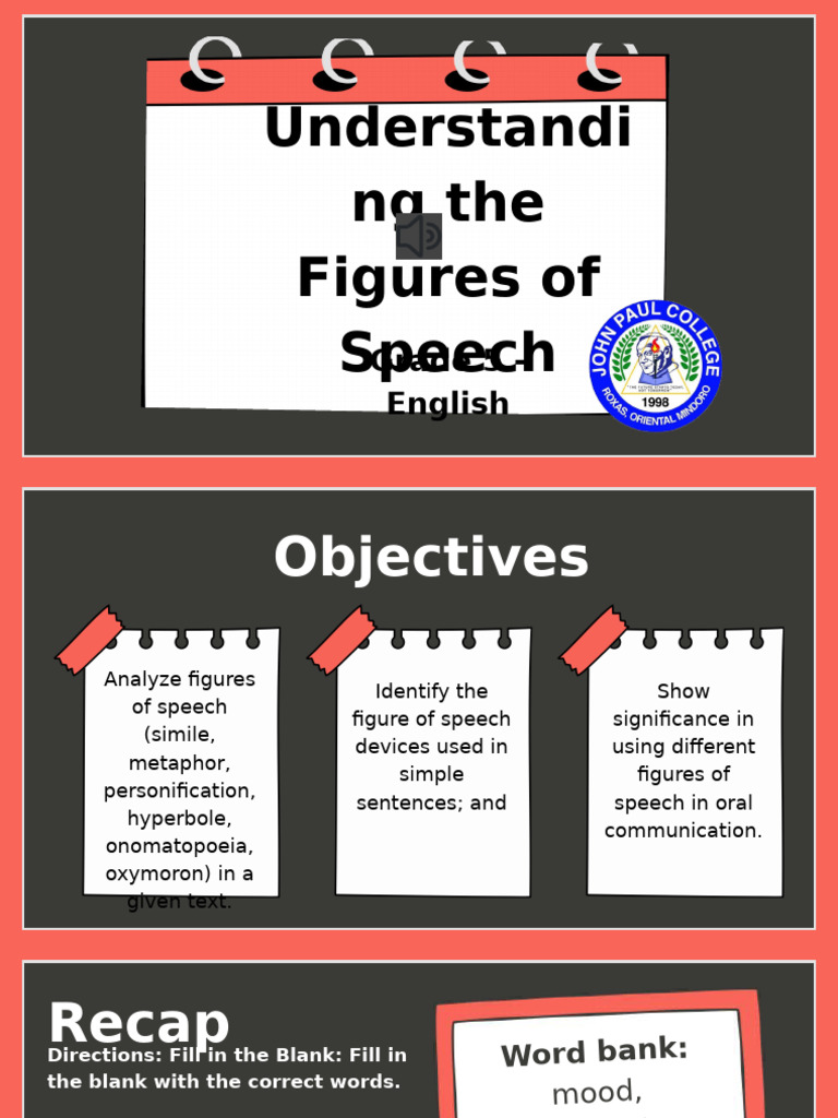 Grade 5: Figures of Speech Basics | PDF | Poetry | Metaphor