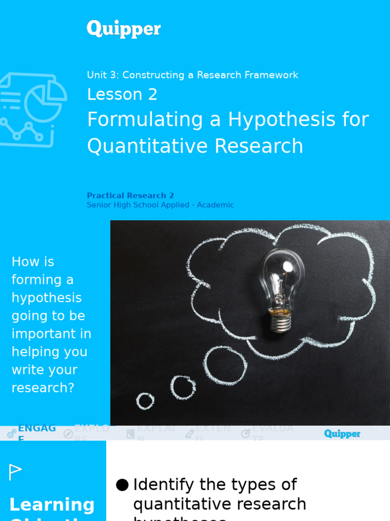 Formulating Quantitative Research Hypotheses | PDF | Hypothesis | Type ...