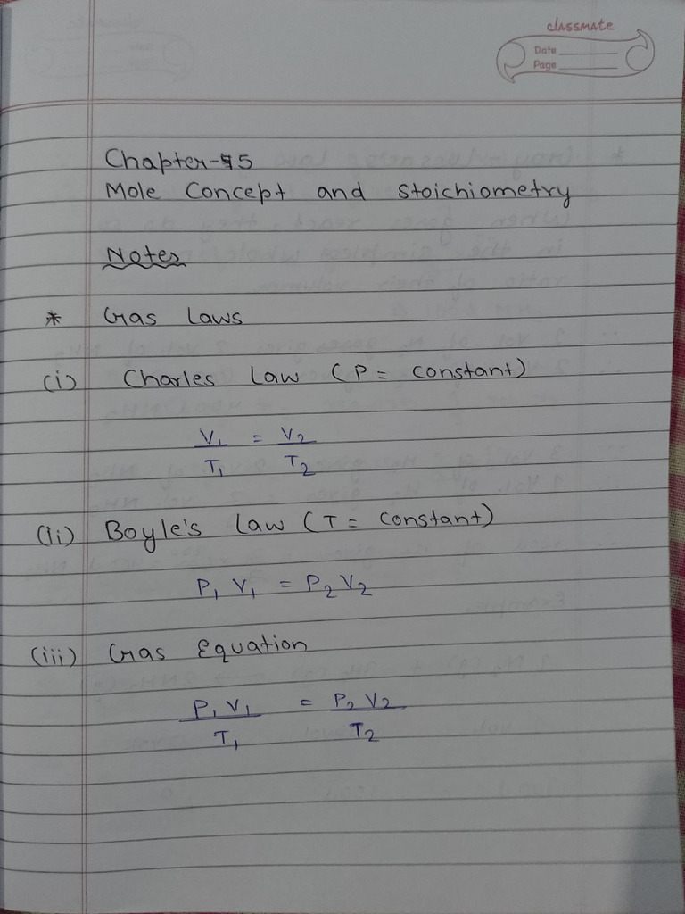 CH 5 Notes | PDF