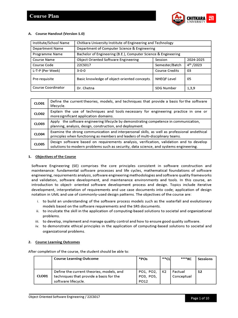 Cho Oose 22cs017.version1 | PDF | Use Case | Agile Software Development