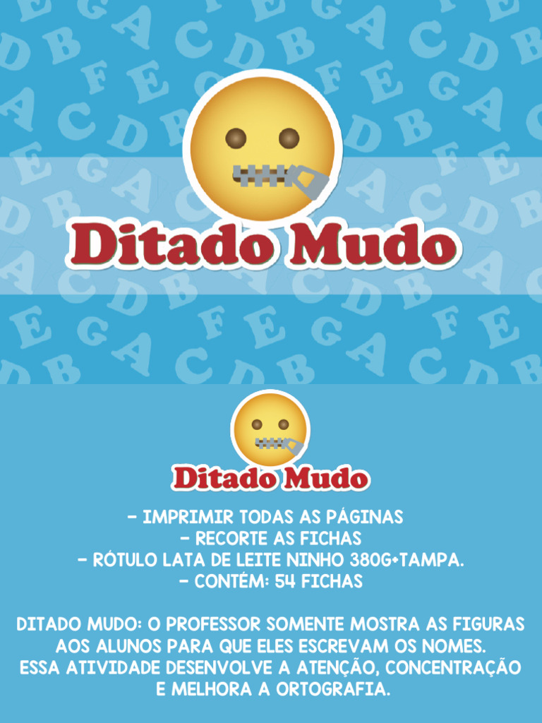 Ditado Mudo | PDF