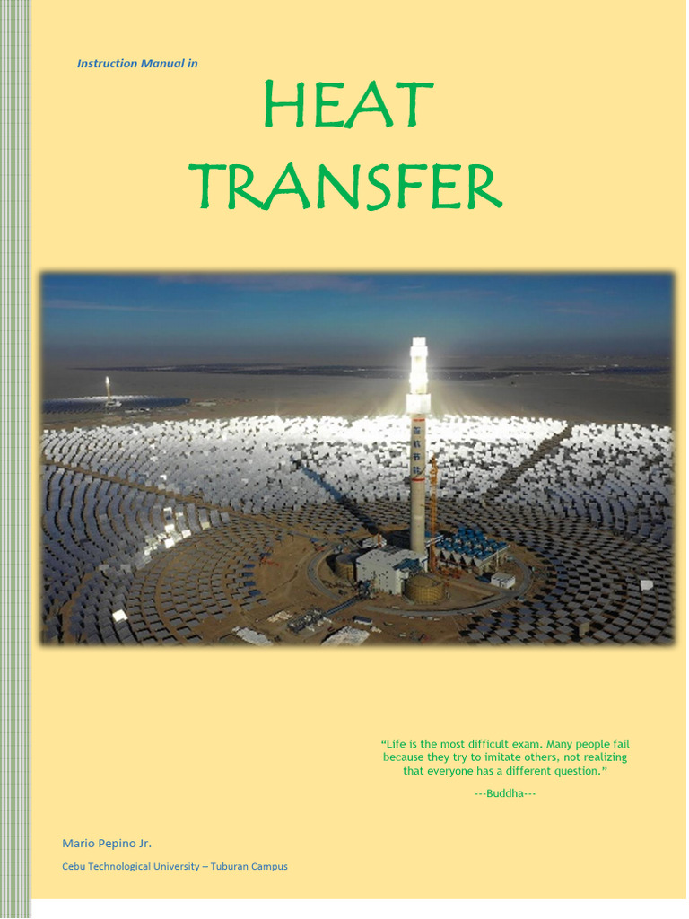 Heat Transfer Formulas | PDF | Heat Exchanger | Heat Transfer