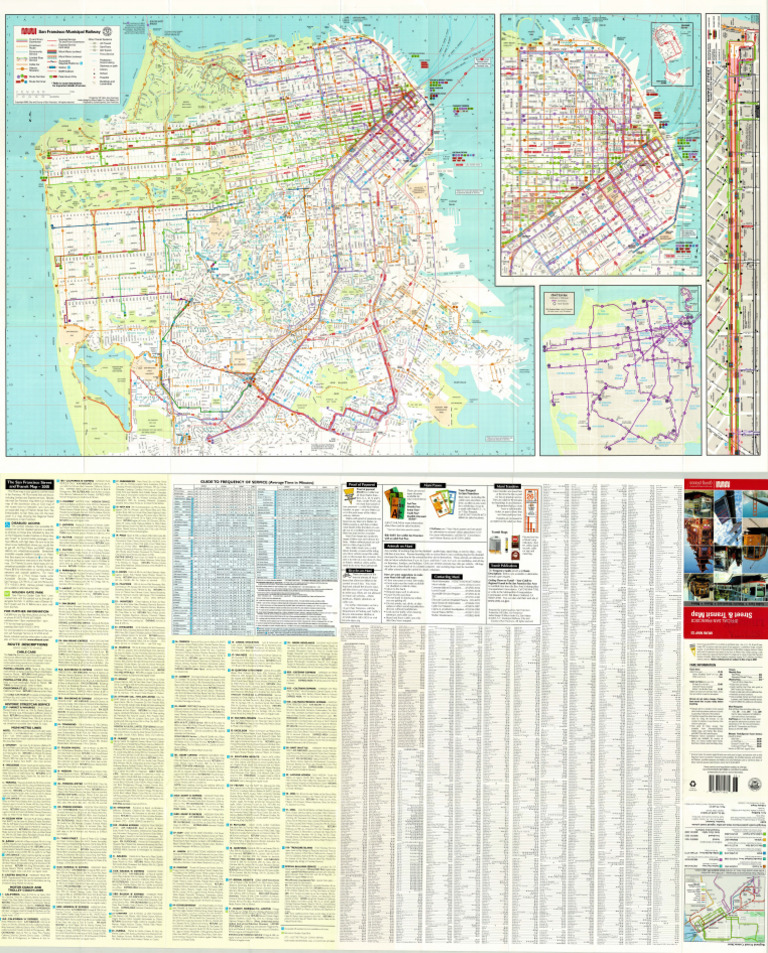 Muni Map 2005 | PDF