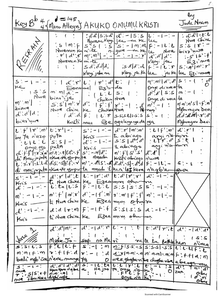 AKUKO OMUMU KRISTI by Jude Nnam | PDF