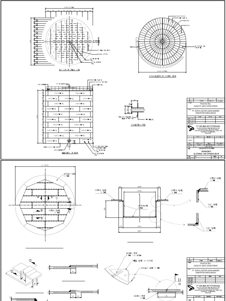 PT. SLUM Oil Storage Tank Cap.1800 MT | PDF