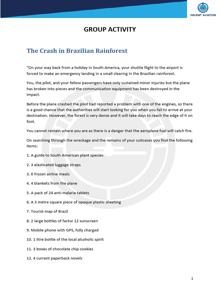 Sample Group Activity - 2 | PDF