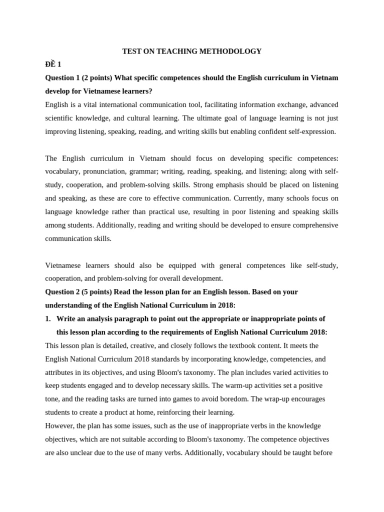 Teaching method | PDF | Lesson Plan | Curriculum Teaching method | PDF | Lesson Plan | Curriculum