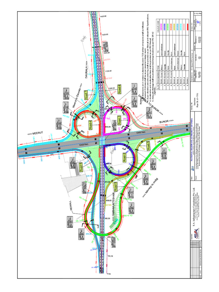 Road Map Mawana Road | PDF